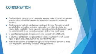Air pollution control methods and equipments | PPTX