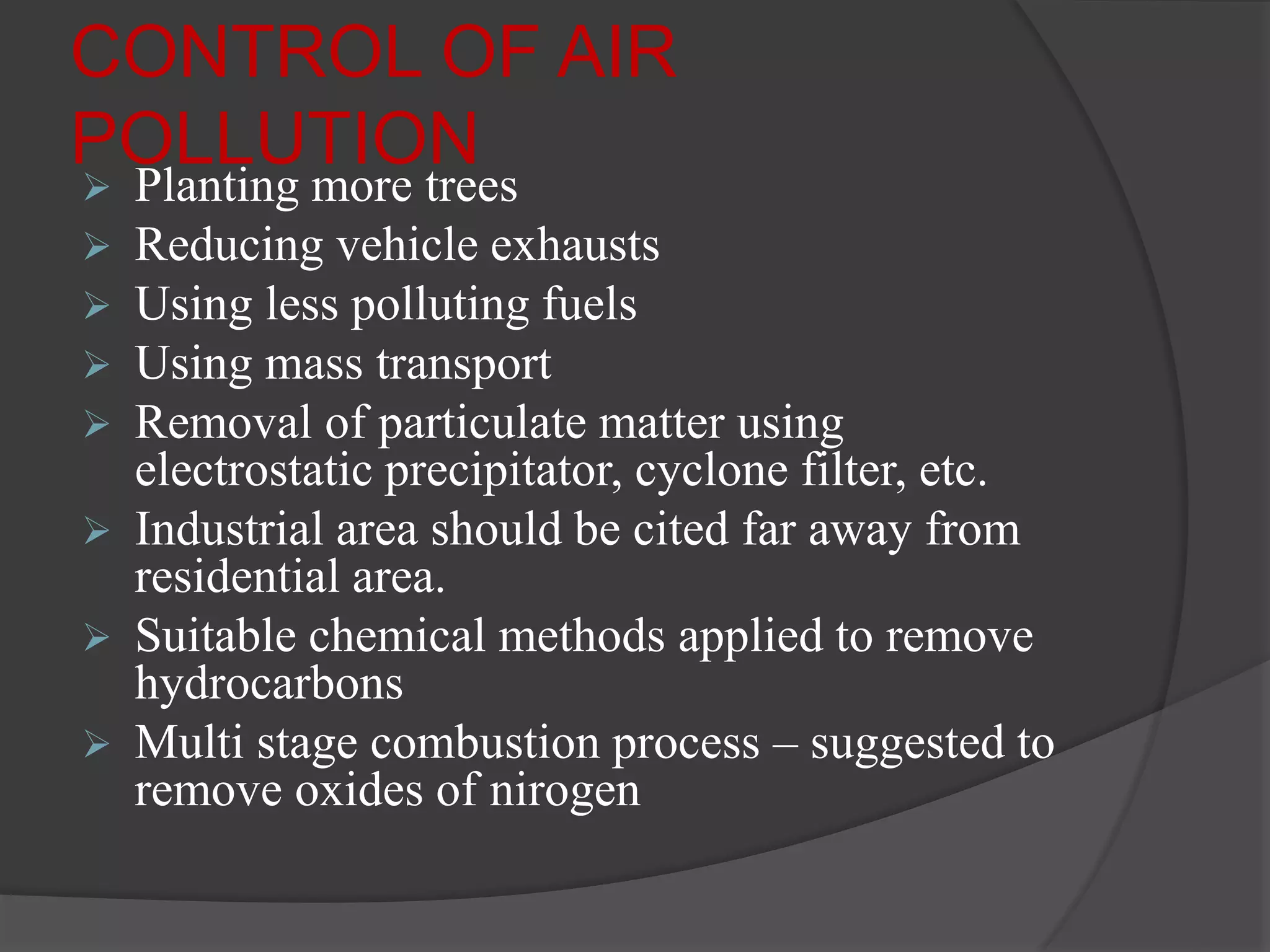 Air pollution: source, effect and cont | PPTX