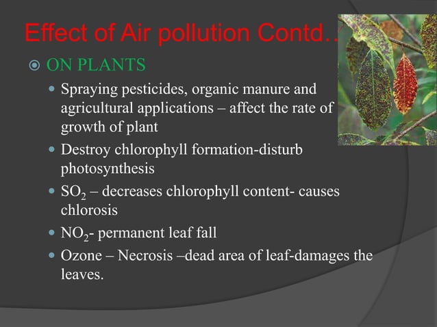 Air Pollution Source Effect And Cont Pptx Indoor Environmental