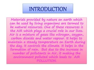 Air pollution | PPTX