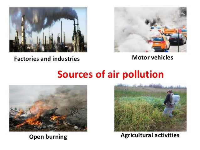 Causes Of Air Pollution