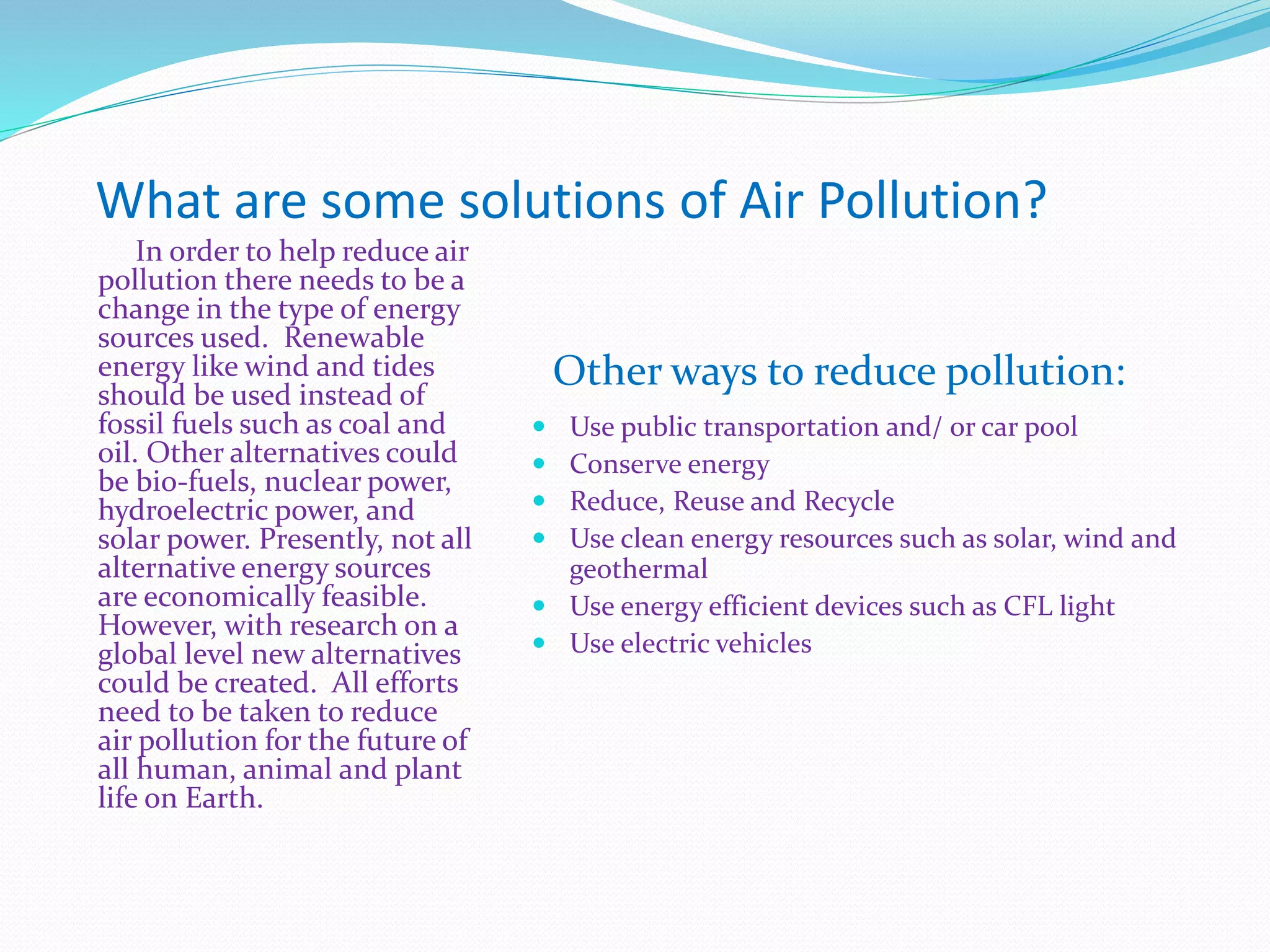 Air pollution | PPTX | Indoor Environmental Quality | Home & Garden
