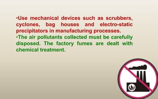 Air pollution : causes, effects and solutions of air pollution. | PPTX