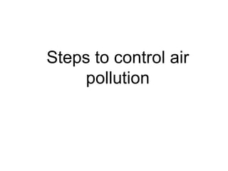 Air pollution | PDF