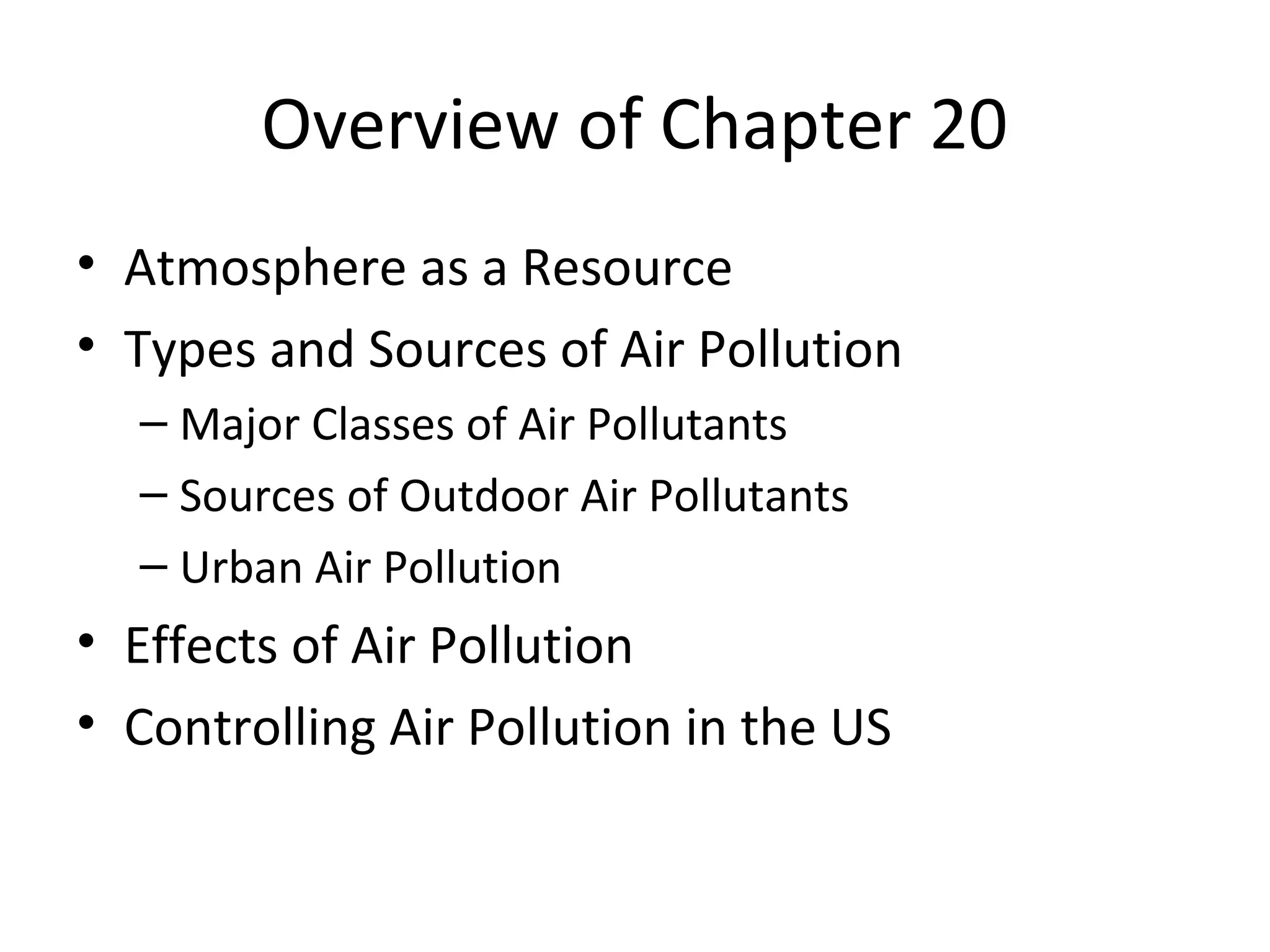 Air pollution | PPT