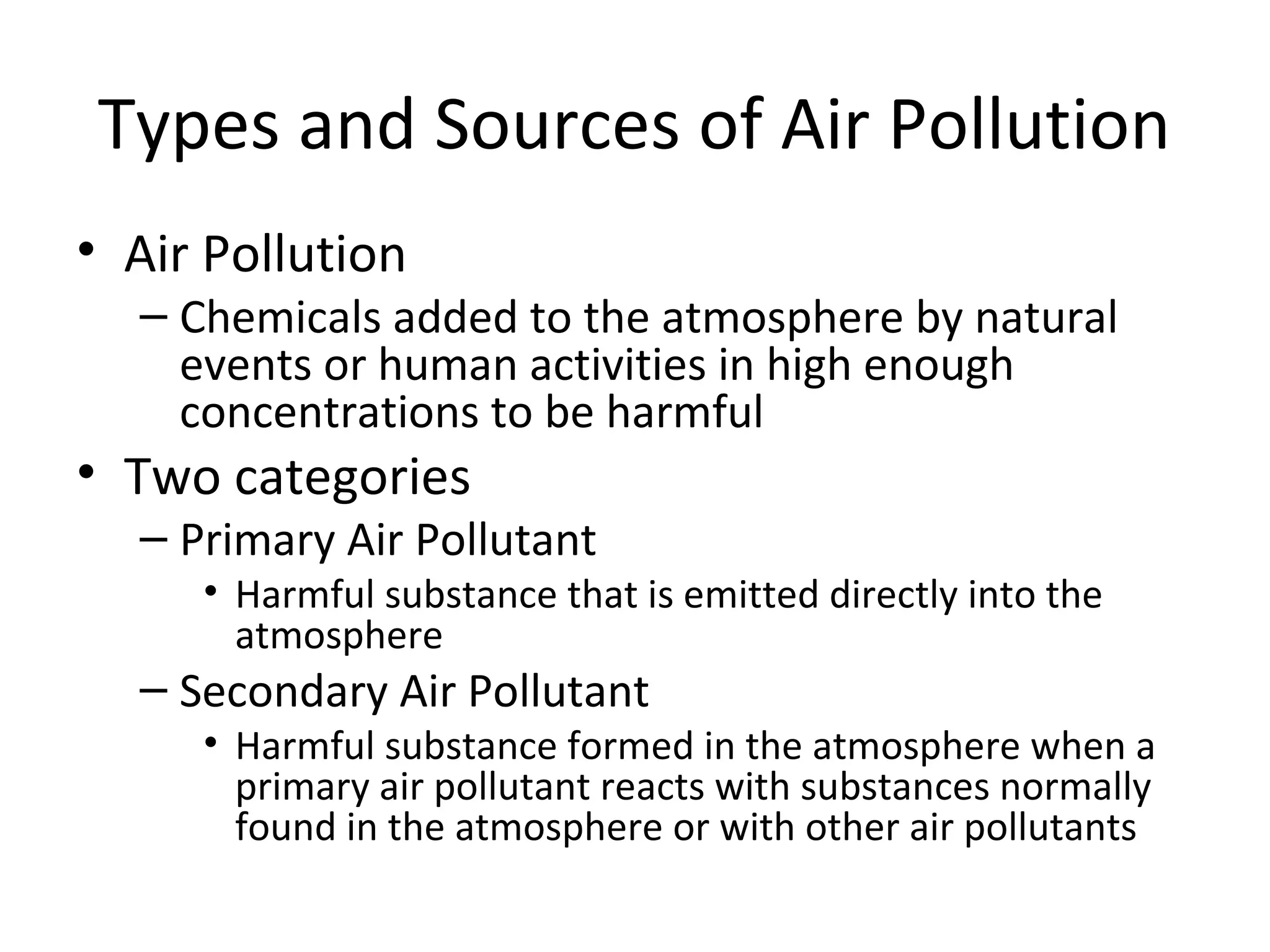 Air pollution | PPT