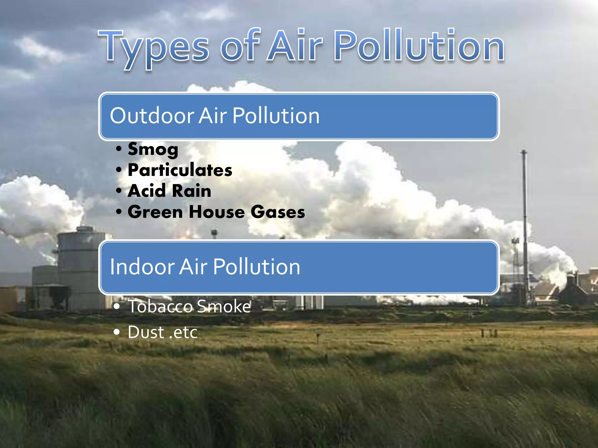 Air pollution | PPTX