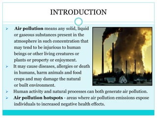 Air pollution | PPT