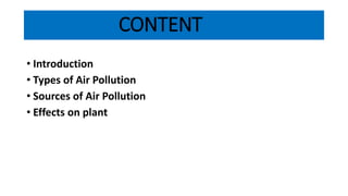 Air pollution | PPT