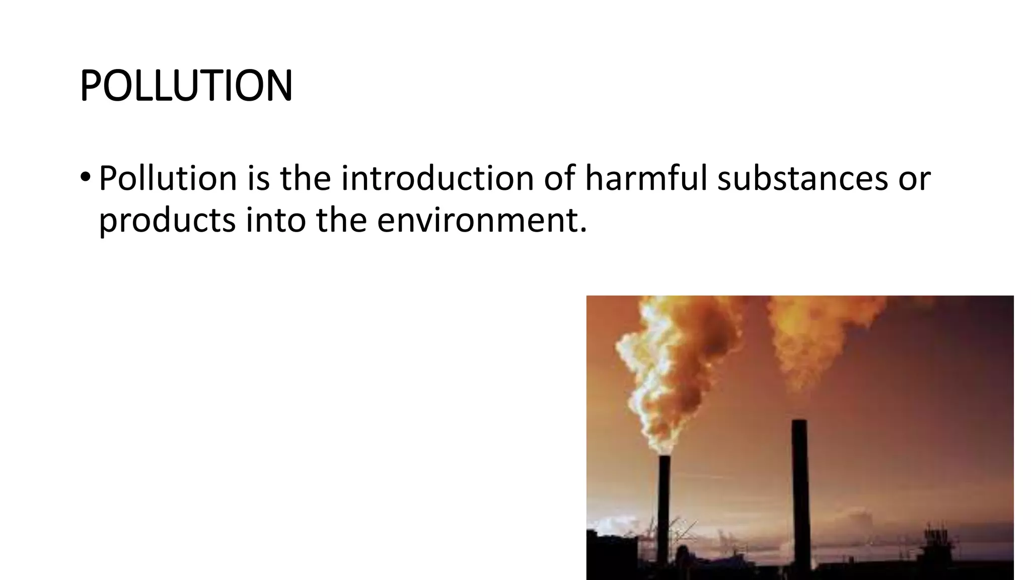 Air pollution its and primary pollutants | PPTX