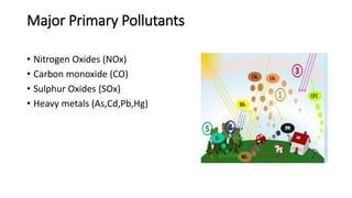 Air pollution its and primary pollutants | PPTX