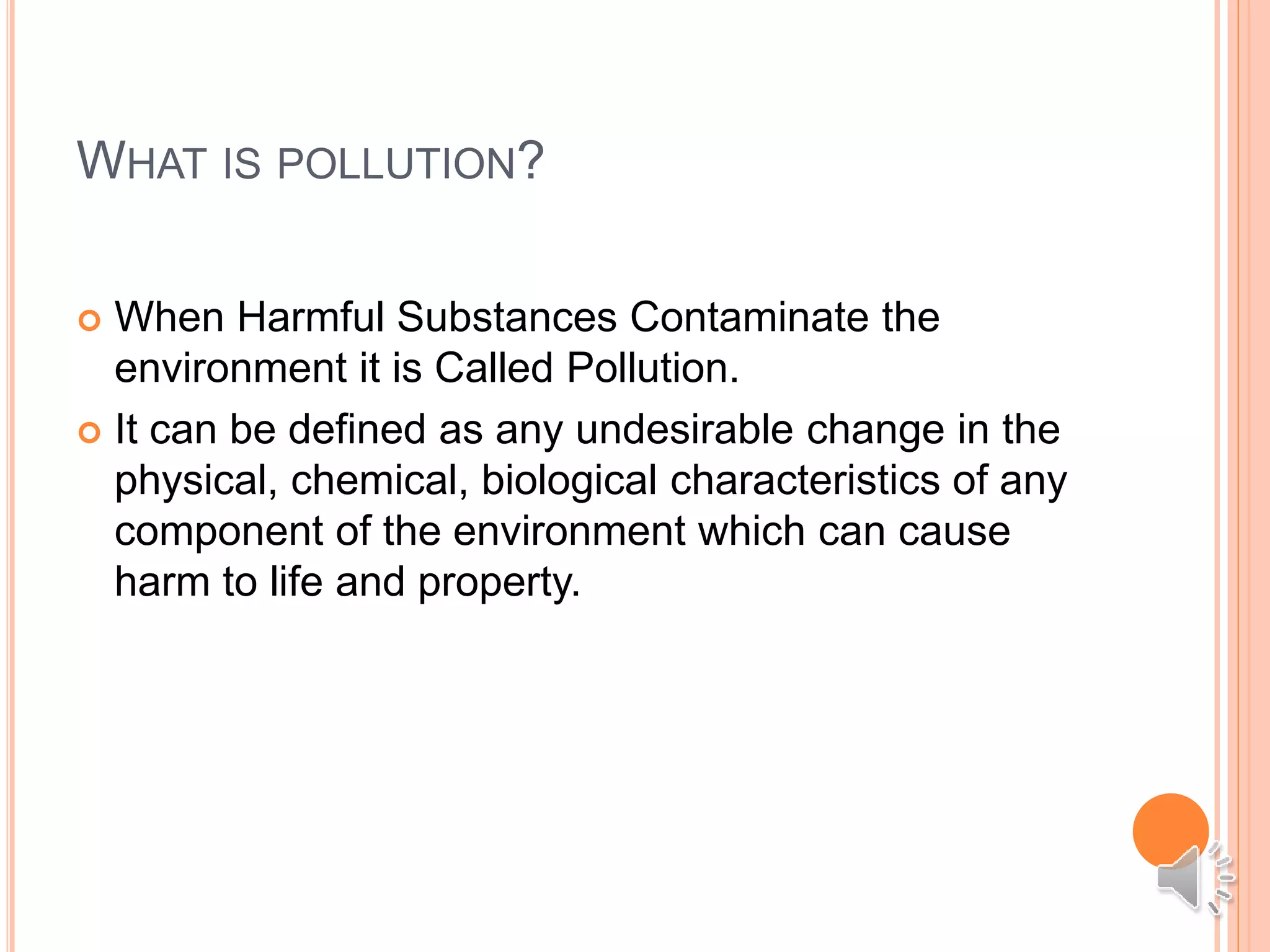 Air pollution | PPSX