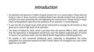 Air pollution | PPTX