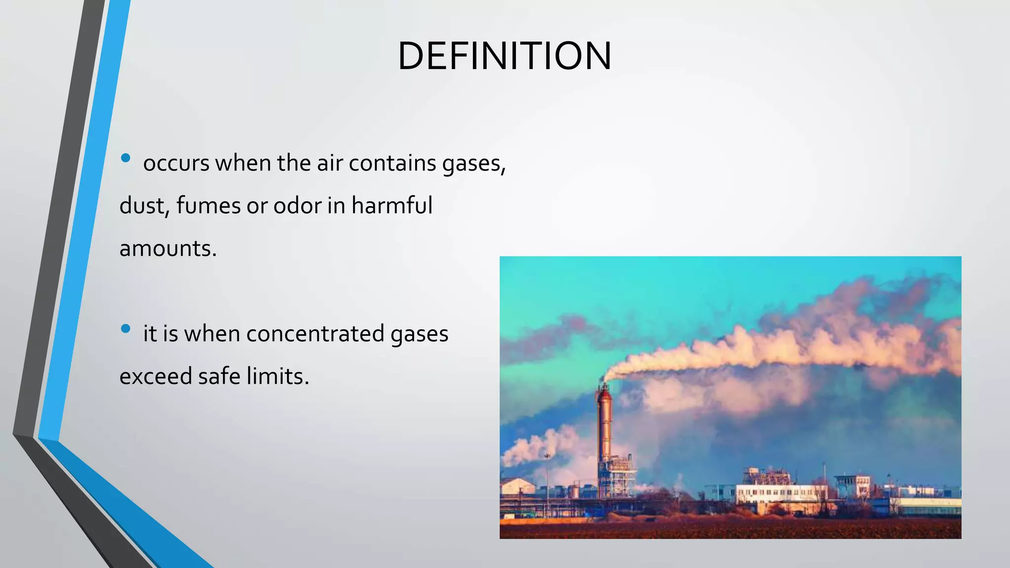 Air pollution | PPTX