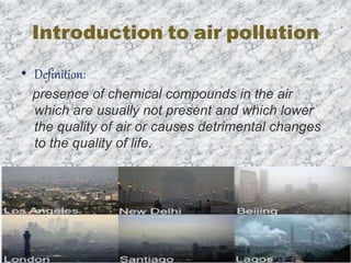 Air pollution | PPT