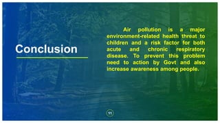 Air pollution | PPTX | Lung and Respiratory Health | Diseases and ...
