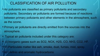 Air pollution | PPTX
