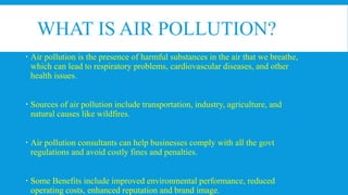 AIR Pollution Consultants | PPTX