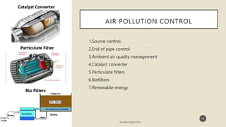 AIR POLLUTION; a major hazard in environment.pptx