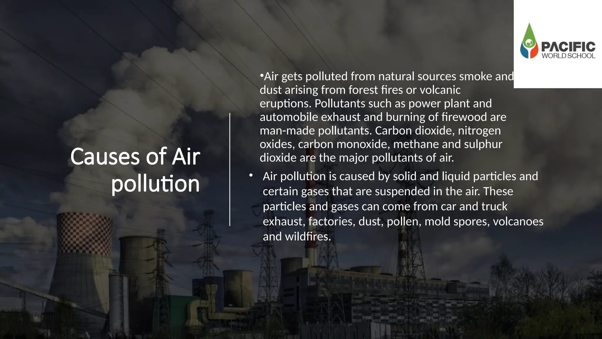 Air pollution power point presentation.. | PPT