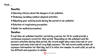 OCCUPATIONAL AND ENVIRONMENTAL HEALTH- AIR POLLUTION. PPT | PDF