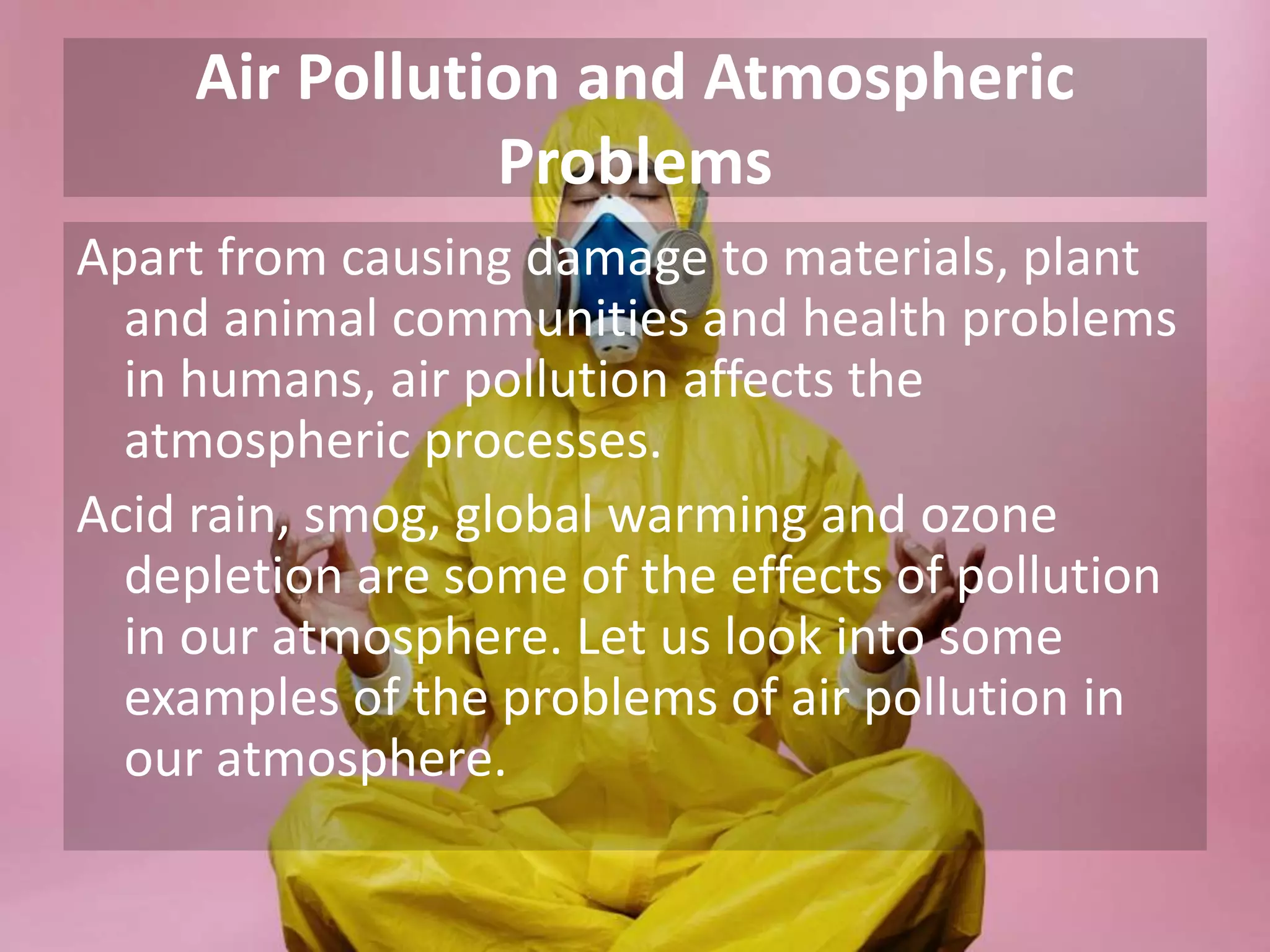 Air Pollution Powerpoint Presentation | PPT