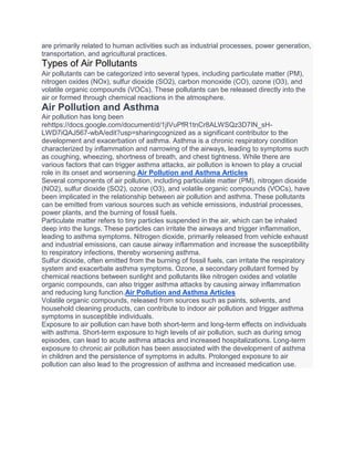 Air Pollution and Asthma Articles.pdf
