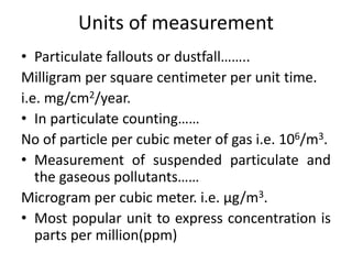Air pollution | PPTX