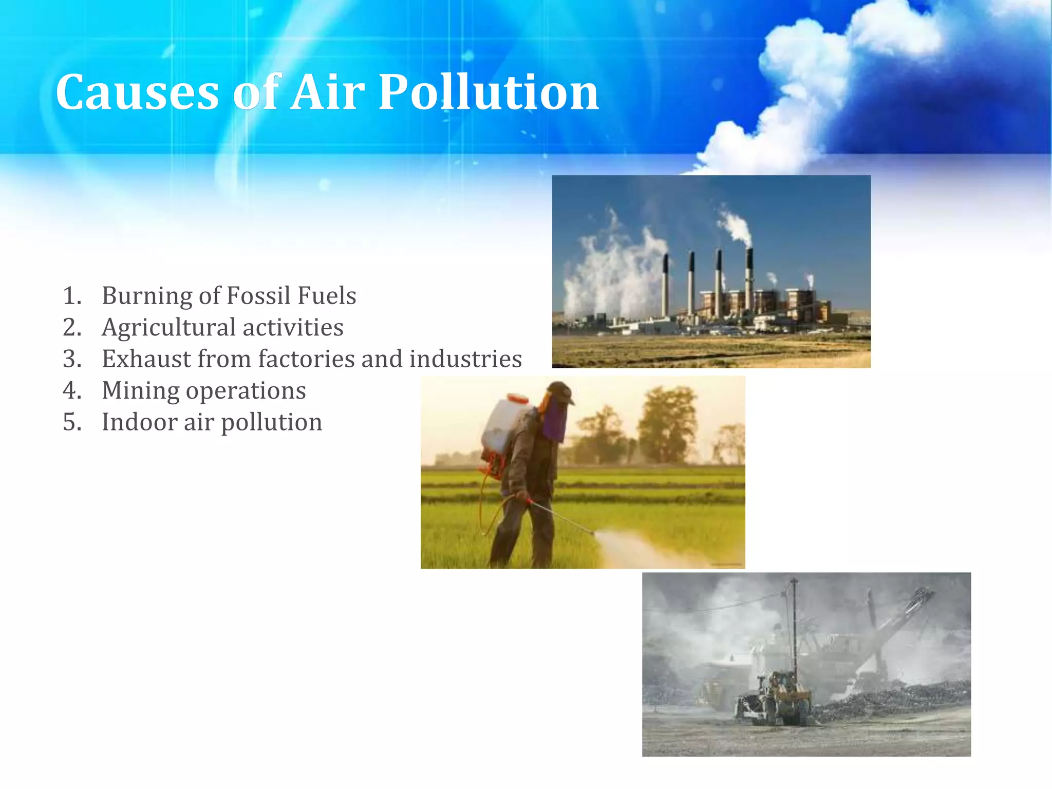 Air pollution and its effects | PPTX