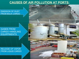Air pollution and ports | PPT | Gasoline Prices | Economy