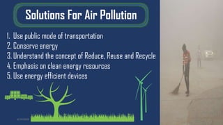 Air Pollution & Global Warming | PPTX