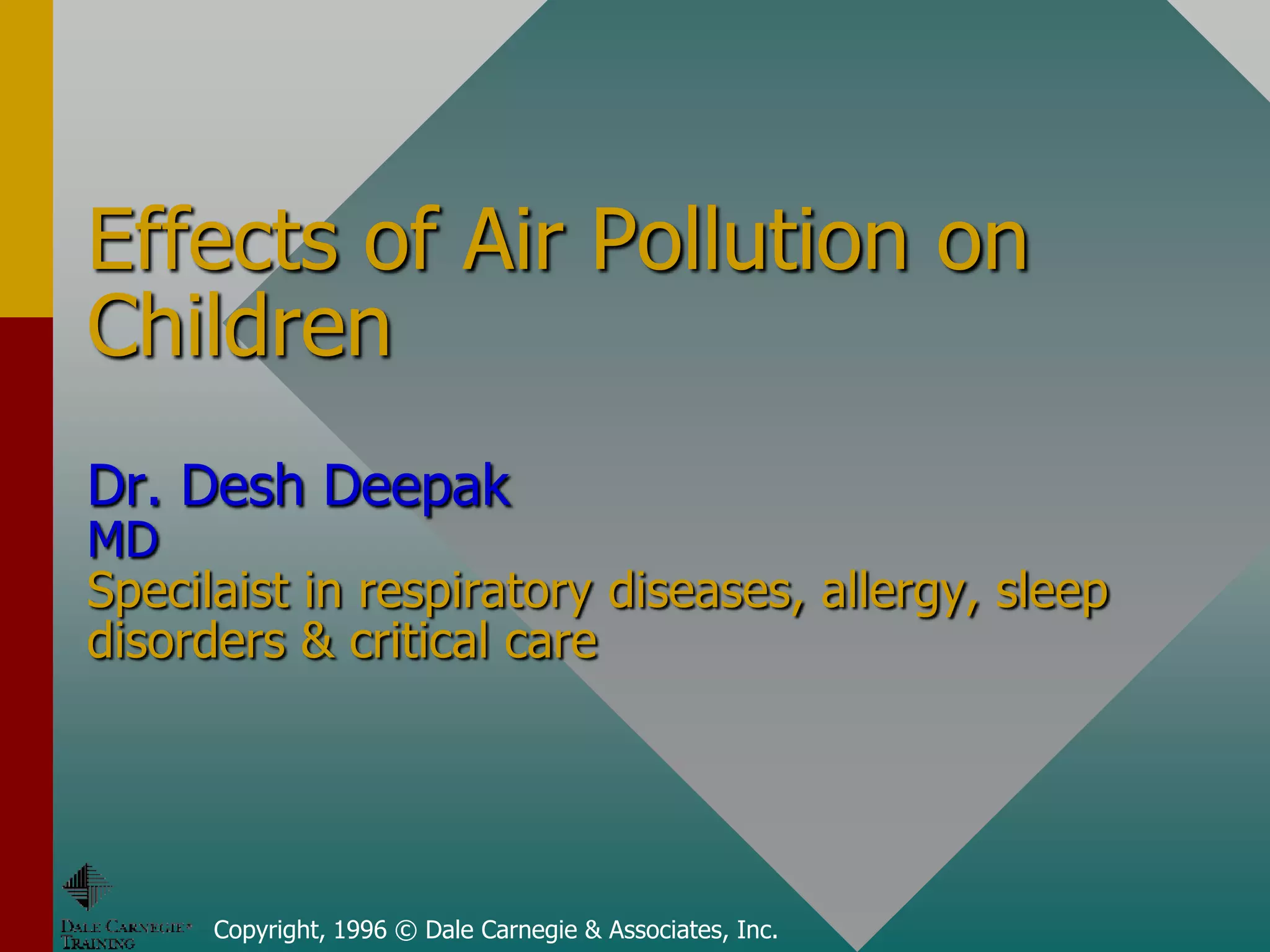 Air Pollution | PPTX