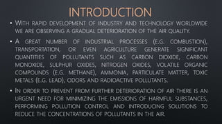 Air pollution control | PPTX
