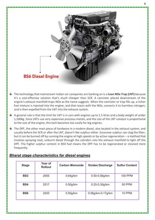 Air pollution control with BS6 Engine | PDF