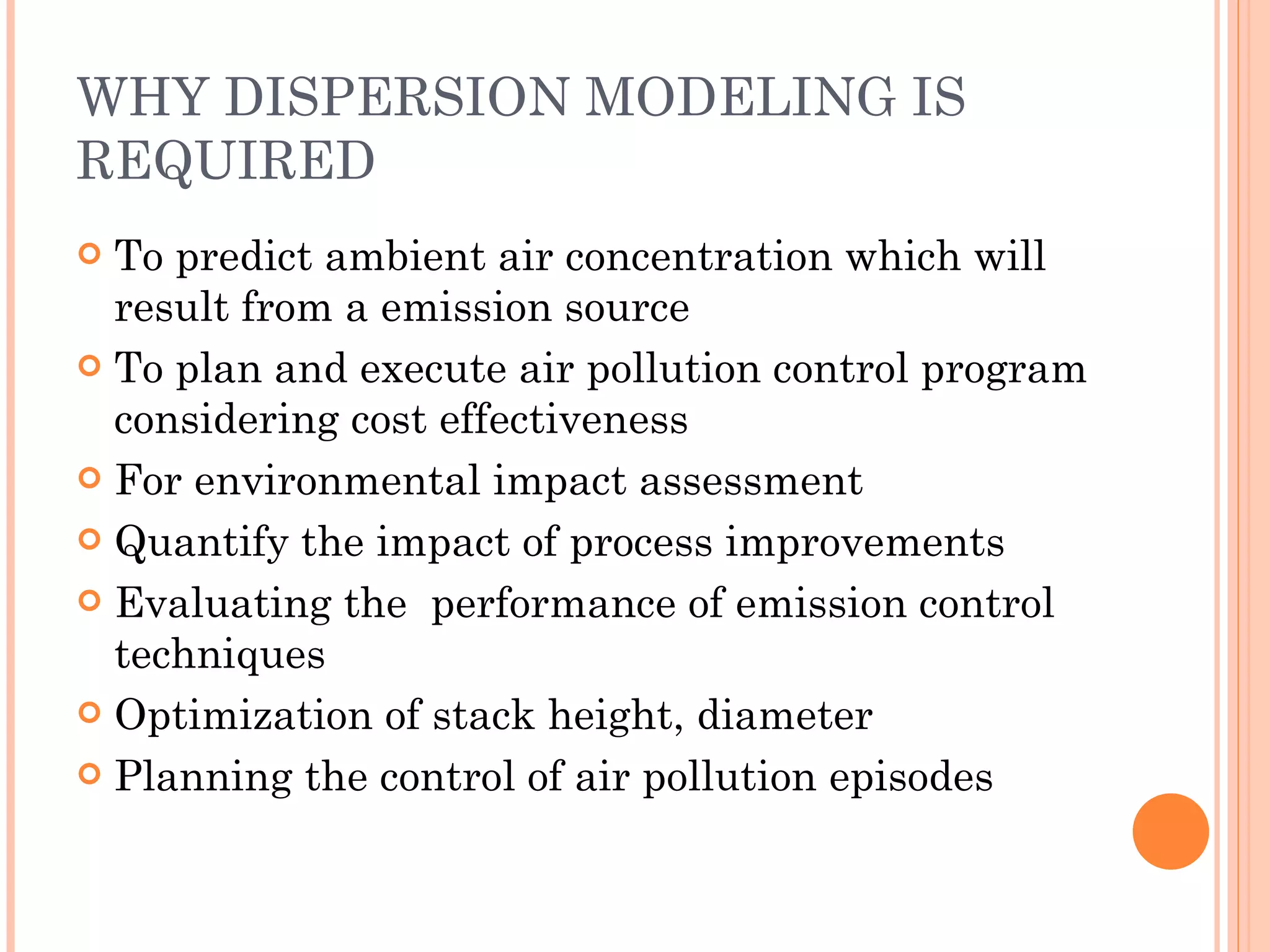 Airpollution Dispersion And Modelling Using Computers Ub Chitranshi | PPT