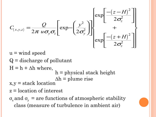 Airpollution Dispersion And Modelling Using Computers Ub Chitranshi ...