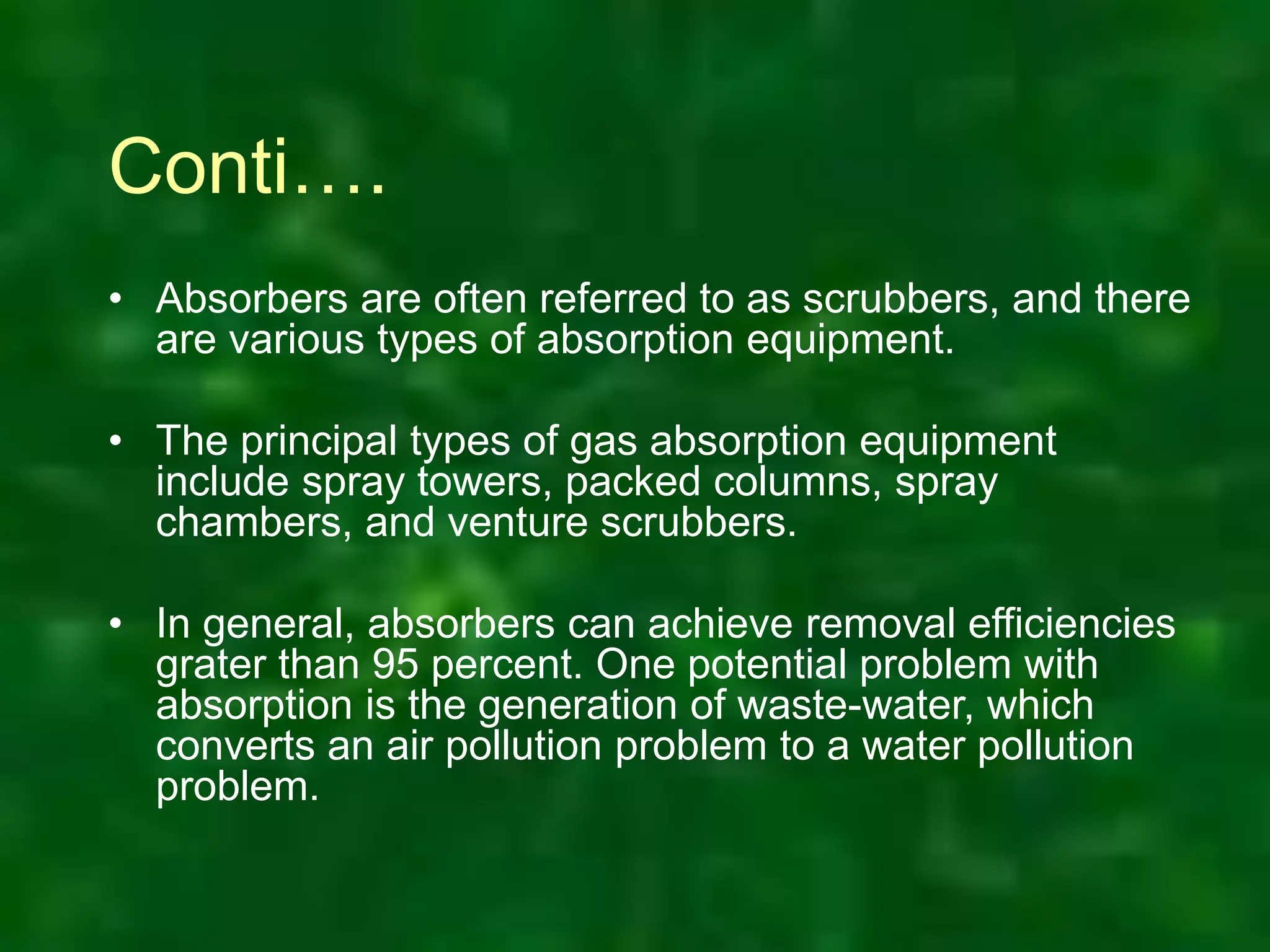 Air pollution effects control | PPT