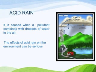 Air pollution | PPTX