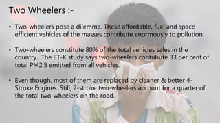 Delhi Air Pollution | PPTX