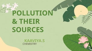 Air pollution by different gases and their sources, effects, reactions ...