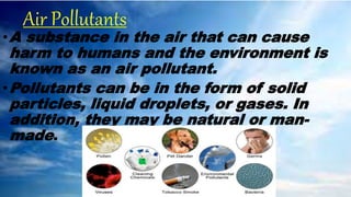 Air pollution and its preventive measures | PPTX