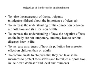 air pollution and harmful impact on children.pptx