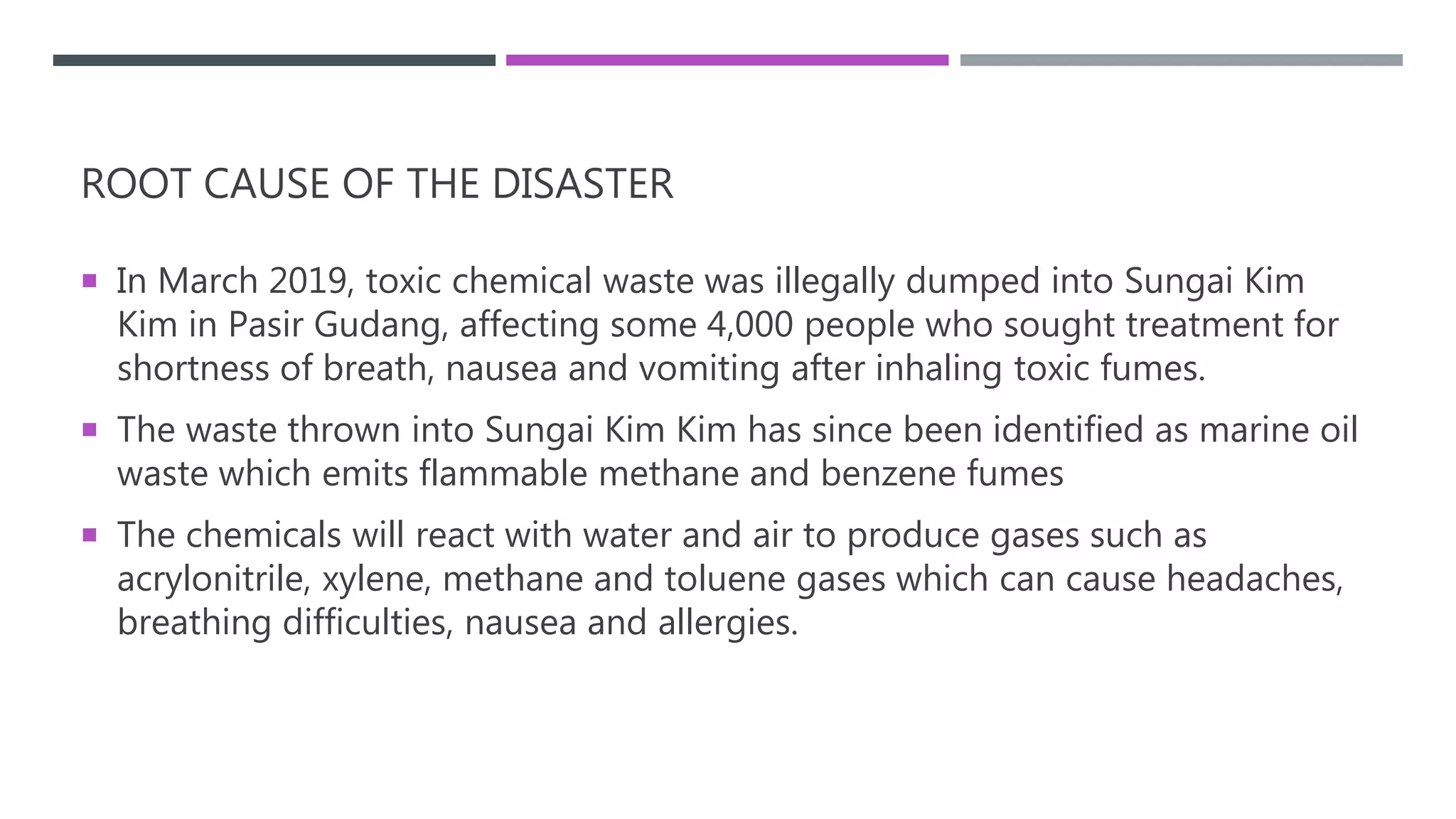 Air pollution in pasir gudang | PPTX