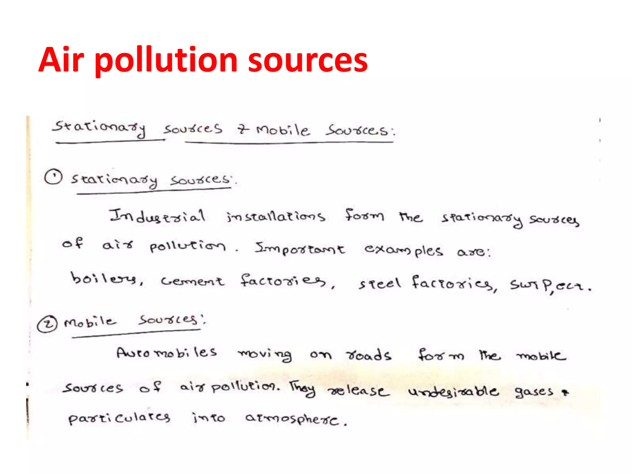 Air pollution introduction | PPTX