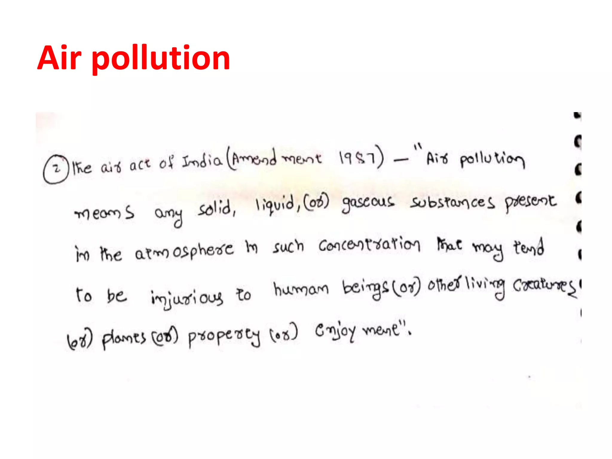 Air pollution introduction | PPTX