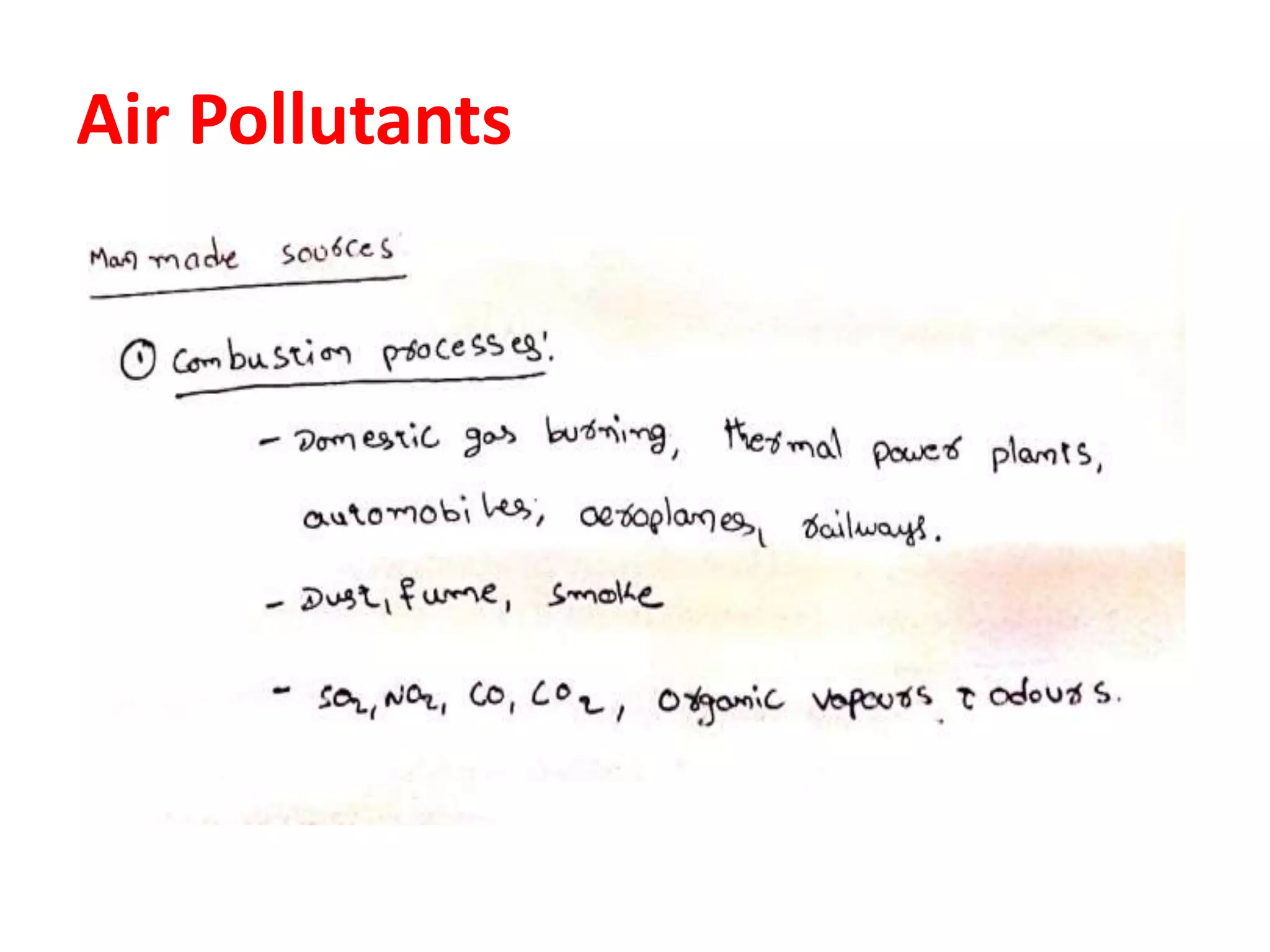Air pollution introduction | PPTX