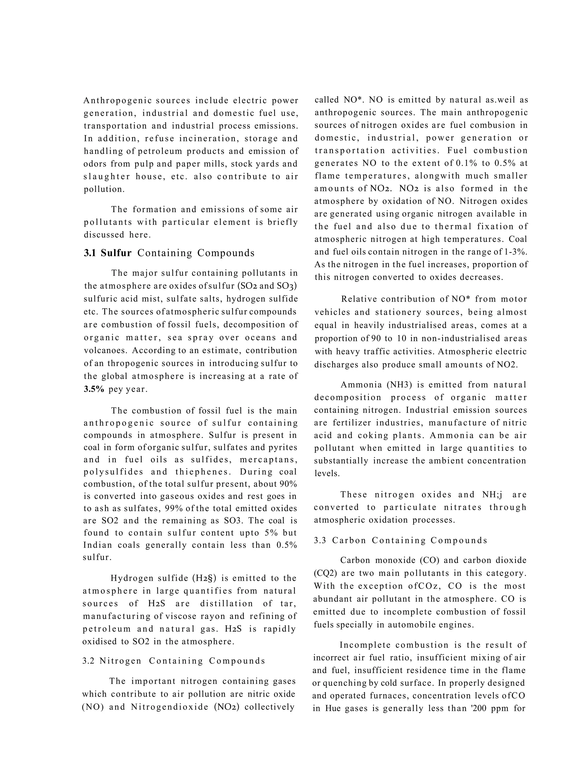 Air Pollution Its Origin and Effects | PDF