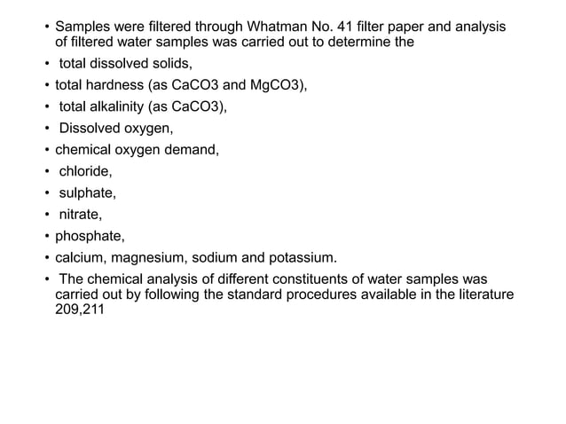 Air, Water and Forensic Chemistry | PPT