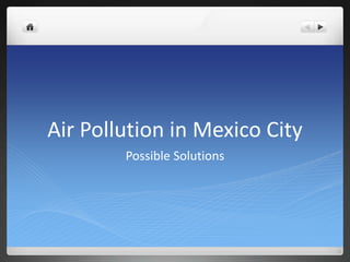 Air pollution mexico city | PPT