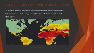 Presentation on Airpollution Modeling | PPTX